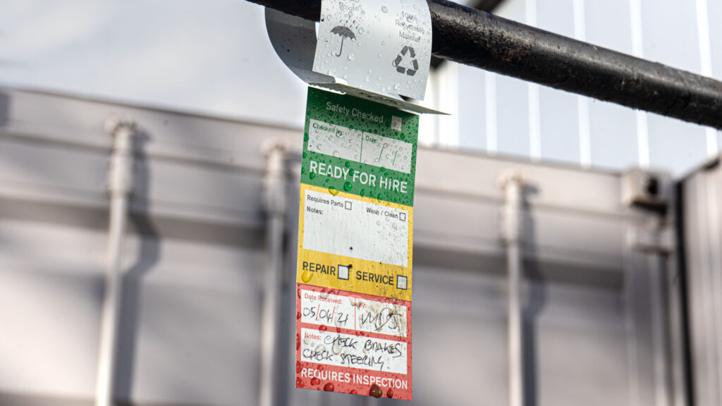 Hire Service Labels - Sovereign Print